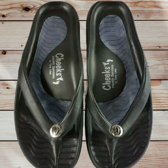 Cheeks by Tony Little | Shoes | Nwt Cheeks Health Sandals By Personal ...
